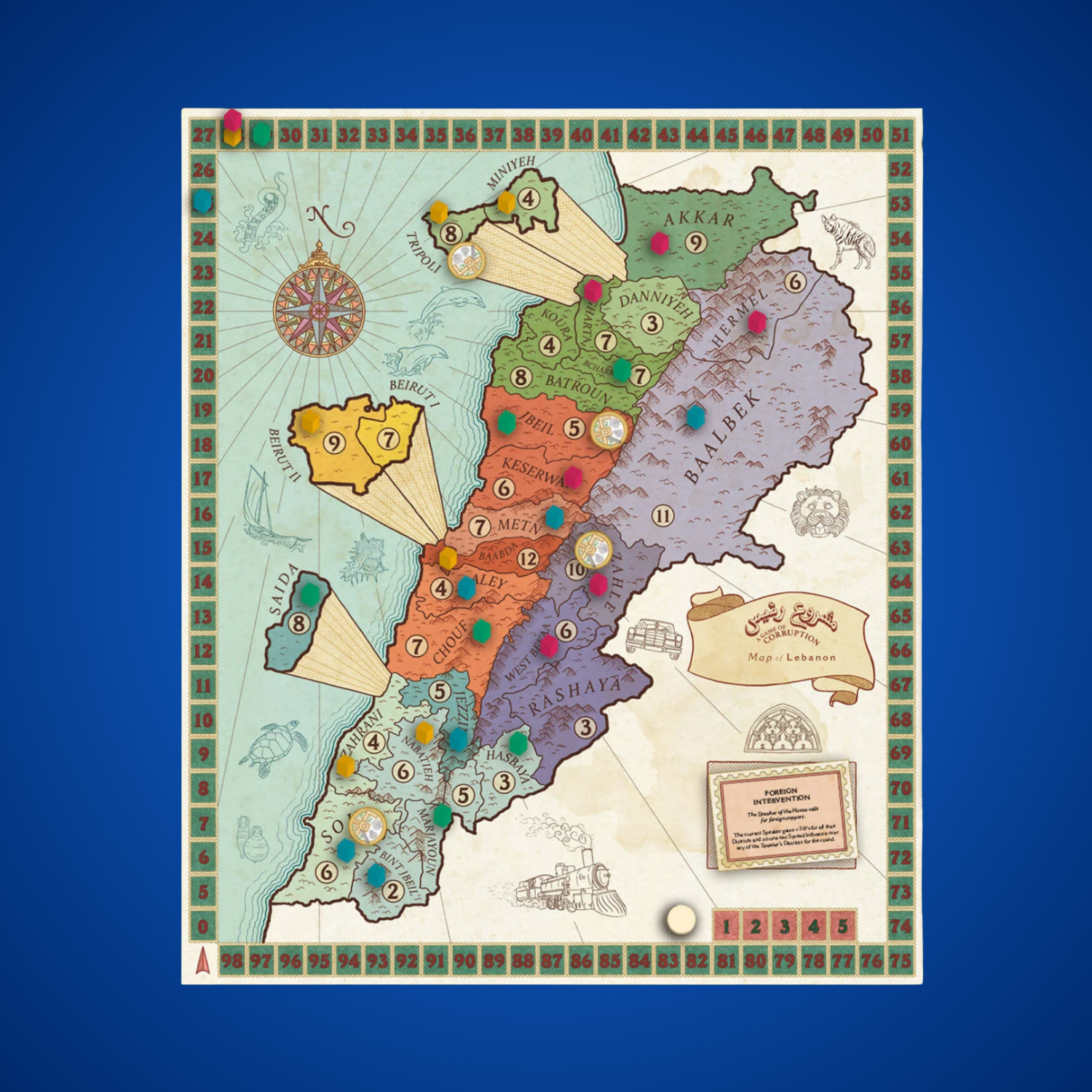 Lebanese Board Games – Le Joueur