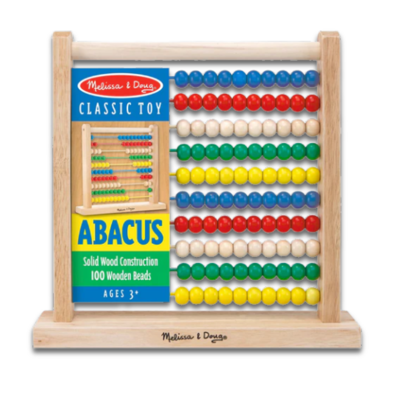 Wooden Abacus (100 Beads) – Le Joueur